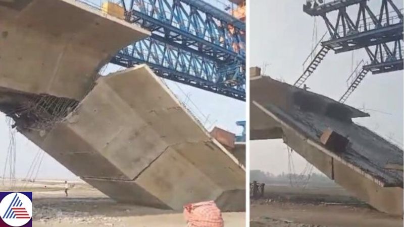 Under construction bridge on Kosi river in Bihar collapses; one dead ...
