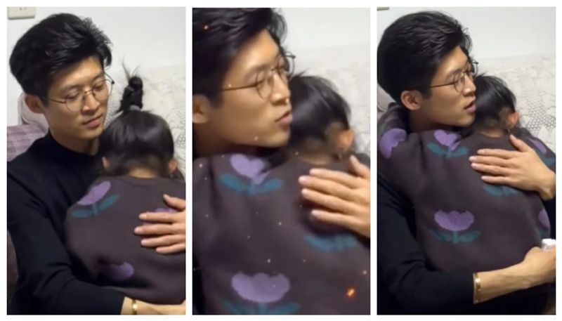 Daughter complains to her father about the endless homework: 'പോട്ടെടാ ...