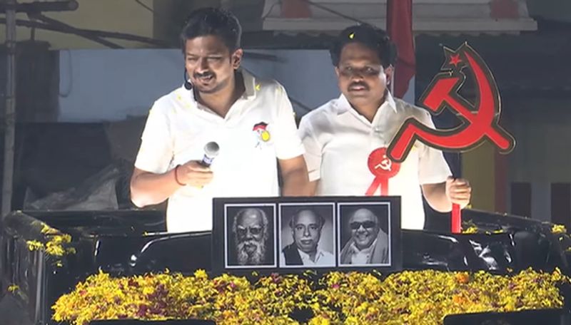 Udhayanidhi Stalin Election Campaign : "மாநில உரிமைகளை பாஜகவிடம் அடகு ...