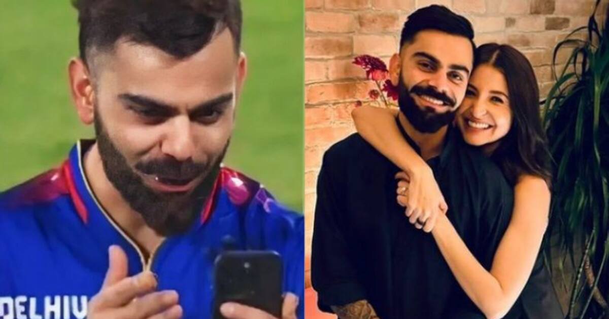 WATCH: Anushka Sharma video calls Virat Kohli, makes him talk to ... WATCH: Anushka Sharma video calls Virat Kohli, makes him talk to ...