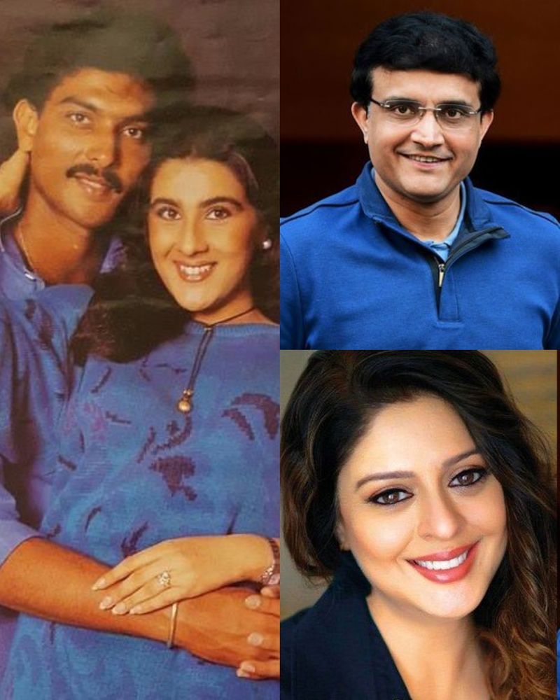 Amrita -Ravi Shastri to Nagma-Sourav: Celebs who dated cricketers ...