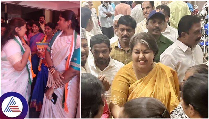 Bengaluru South ಲೋಕ ಸಭಾ ಕ್ಷೇತ್ರದಲ್ಲಿ Guarantee pamphlet ಹಂಚಿದ ಕೈ ...