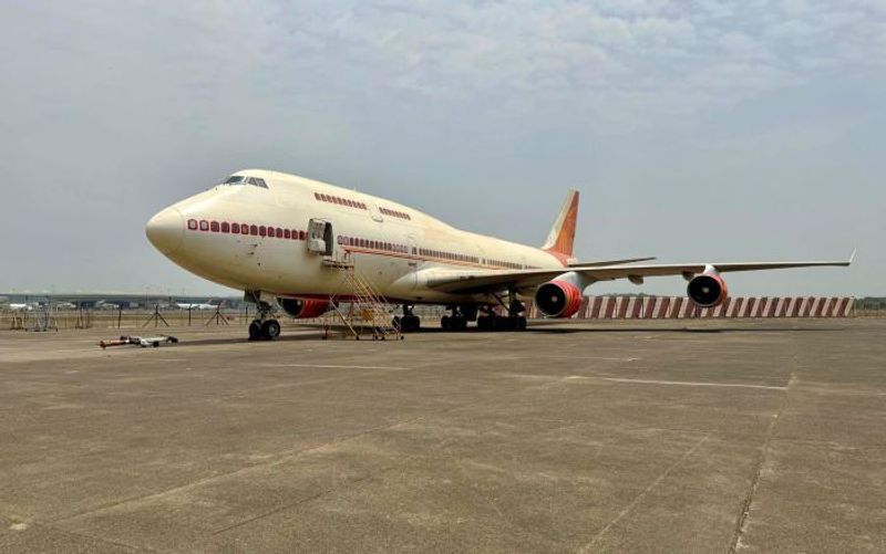 Homecoming for 'Queen of the Skies' Boeing 747 retired by Air India ...