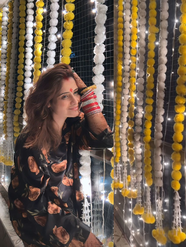 दुल्हन Aarti Singh ने शेयर की फर्स्ट नाइट की PHOTO, दिखाया अपना ससुराल ...