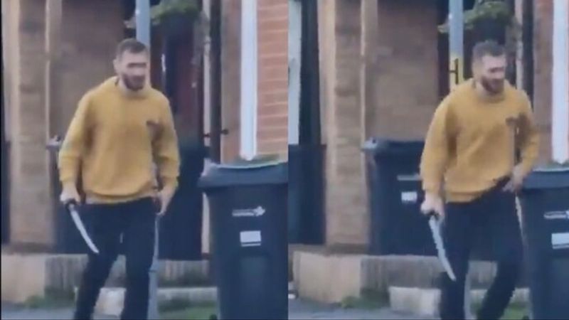 London horror: Man with sword attacks several people including 2 cops ...