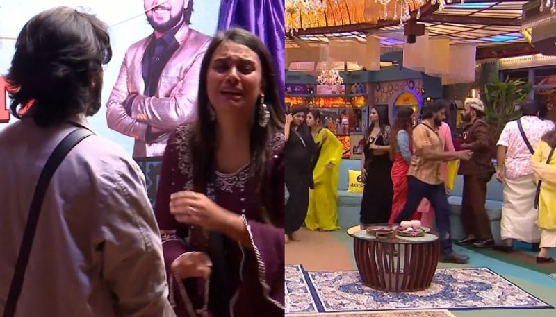 Bigg Boss housemates shocked in Gabri's eviction : ഇത് പറ്റില്ലെന്ന് ...
