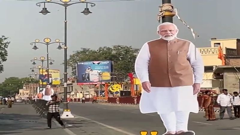 PM Modi Ayodhya Election Campaign பிரதமர் மோடி அயோத்தியில் இன்று வாகன ...