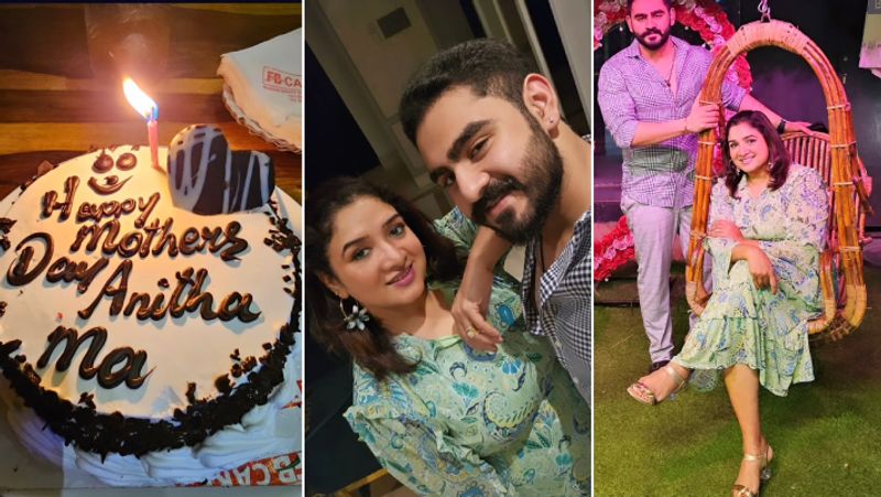 Anitha Vijayakumar Mothers Day Celebration : அச்சு அசல் அருண் விஜய் போல இருக்கும்.. அன்பு ...