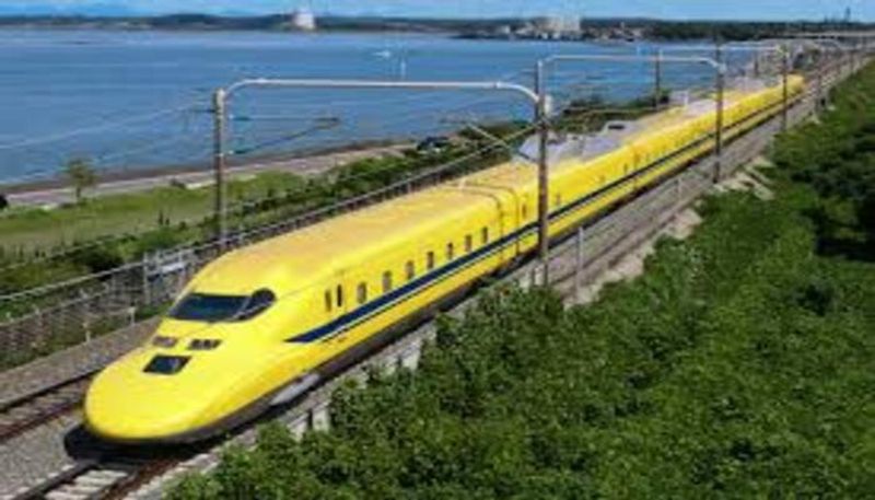 doctor yellow bullet train in japan : ஜப்பானில் மின்னல் வேகத்தில் ...