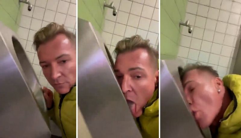 DISTURBING! German politician Martin Neumaier filmed 'licking public ...