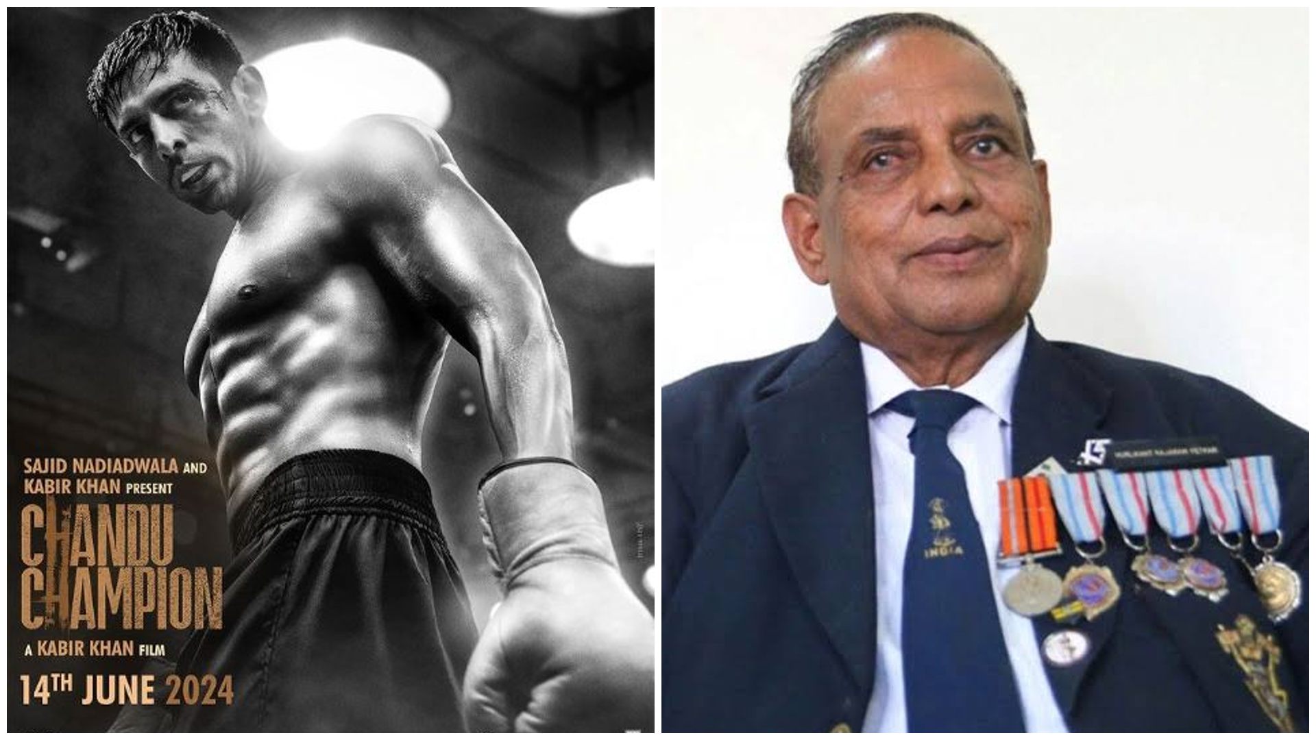 Chandu Champion : कोण आहेत पद्मश्री विजेते मुरलीकांत पेटकर? ज्यांची ...