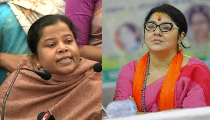 তৃণমূলের 'লকেট ডাকাত'-এর পাল্টা বিজেপির 'অসীমা চোর,অসীমা চোর' শ্লোগান ...