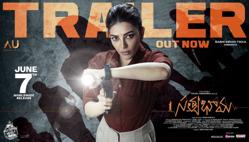 `సత్యభామ` ట్రైలర్‌.. కాజల్‌ 2.0 ని చూశారా?.. మైండ్‌ బ్లోయింగ్‌.. - Satyabhama trailer out kajal ...