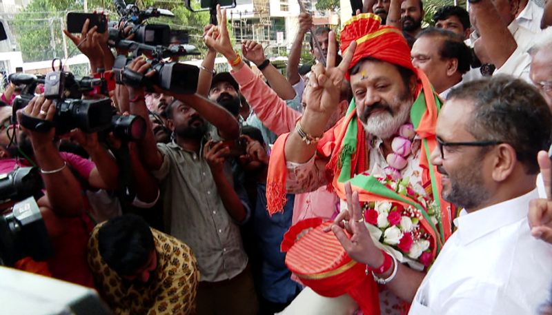 Kerala BJP to celebrate historic victory in Lok Sabha election; Warm reception for Suresh Gopi ...