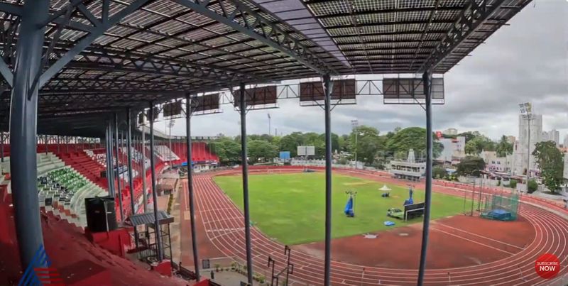 Thiruvananthapuram Chandrasekharan Nair Stadium Solar Truss Roof ...
