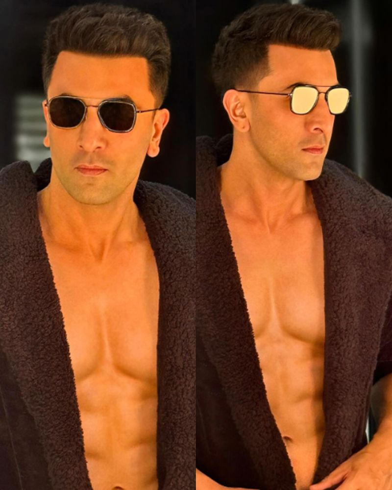 Ranbir Kapoor looks HOT in new look, actor flaunts Raha tattoo ...
