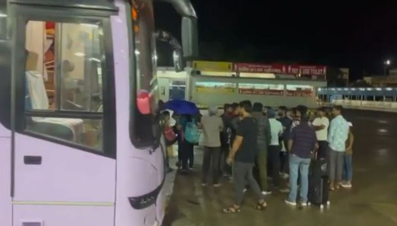 tamil nadu mvd against other state registered bus:അന്തർ സംസ്ഥാന ബസ് സർവീസിൽ അനിശ്ചിതത്വം ...