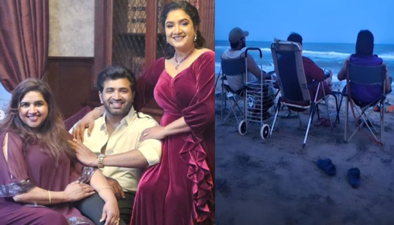 Anitha Vijayakumar : தம்பி அருண் விஜயோடு இறால் ஷாப்பிங் - பீச்சில் சொந்தங்களோடு செம வைப் செய்த ...