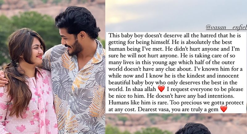 Shaalin Zoya TTF Vasan Instagram: என் பேபி... அப்பாவி பையன்... அவனை ...