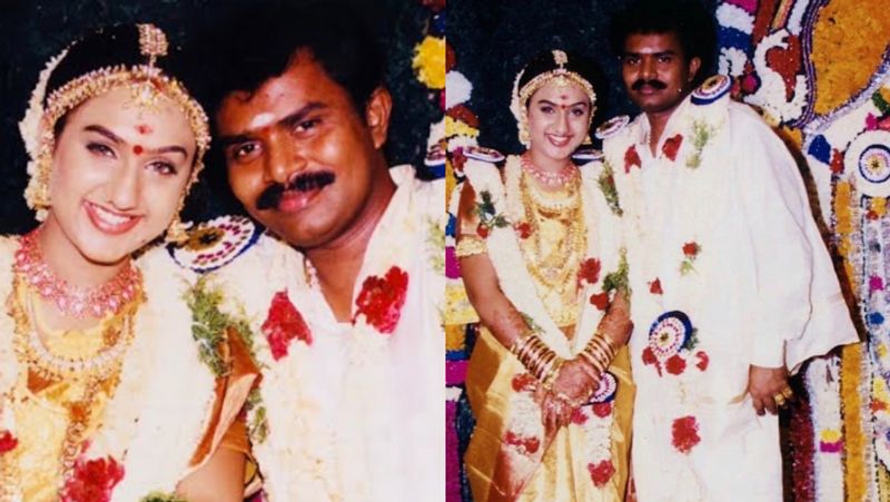 Preetha Vijayakumar And Hari Wedding Photos: மஞ்சுளா விஜயகுமார் மகள் ...