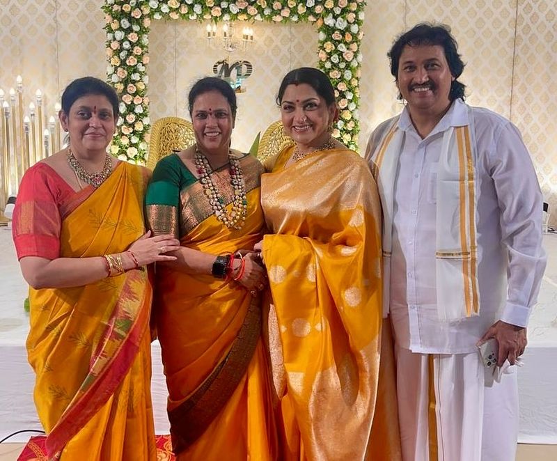 Kala Master Family wedding Photos : சரத்குமார் வீட்டில் மட்டுமில்ல கலா ...