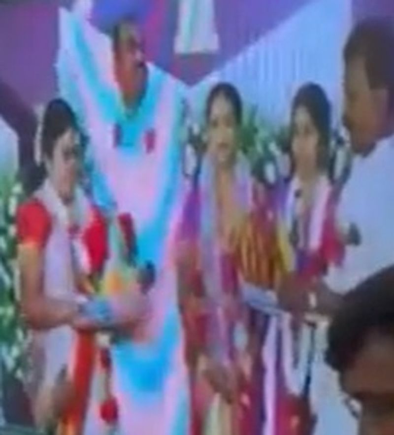 Napoleon Son Dhanoosh Engagement Video | பொண்ணு திருநெல்வேலியில் ...
