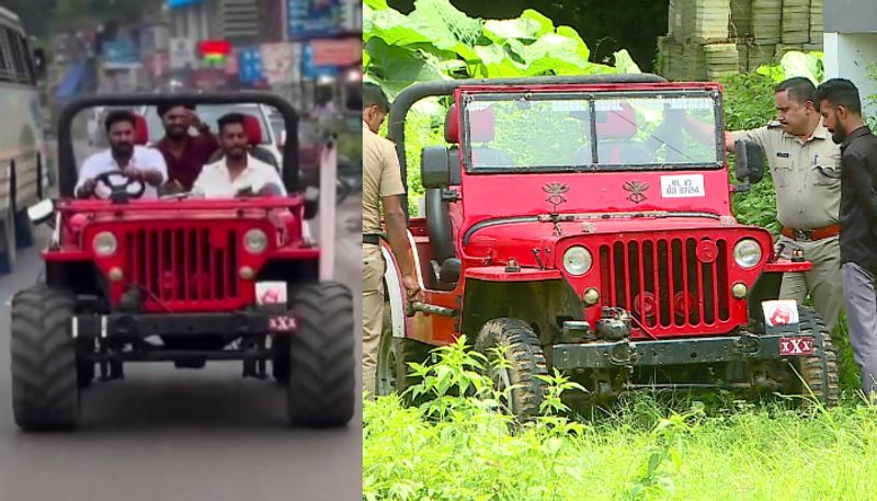 Jeep driven by akash thillankeri is completely fake; mvd found that jeep is Completely ...