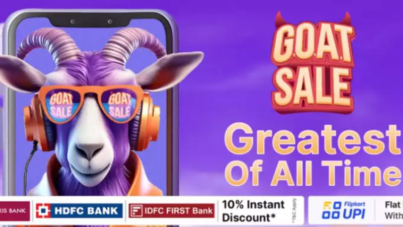 Flipkart GOAT Sale : GOAT விற்பனையை அறிவித்த Flipkart.. ஐபோன் 15 முதல் ...
