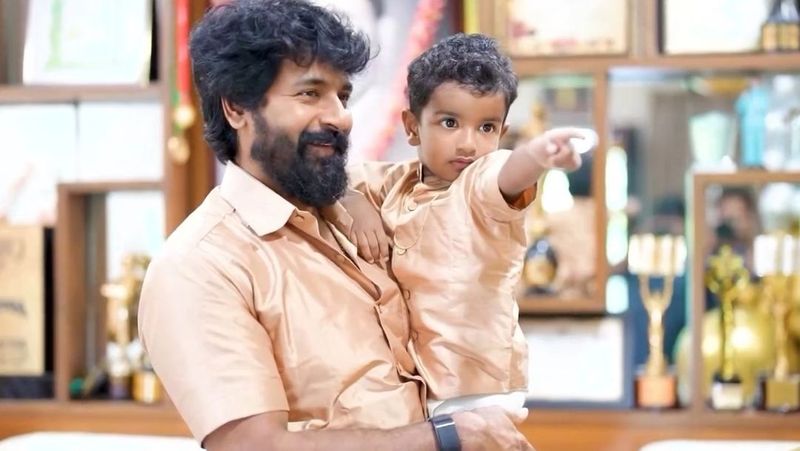 Sivakarthikeyan says his Son Gugan Doss hate sweets : சிவகார்த்திகேயன் ...