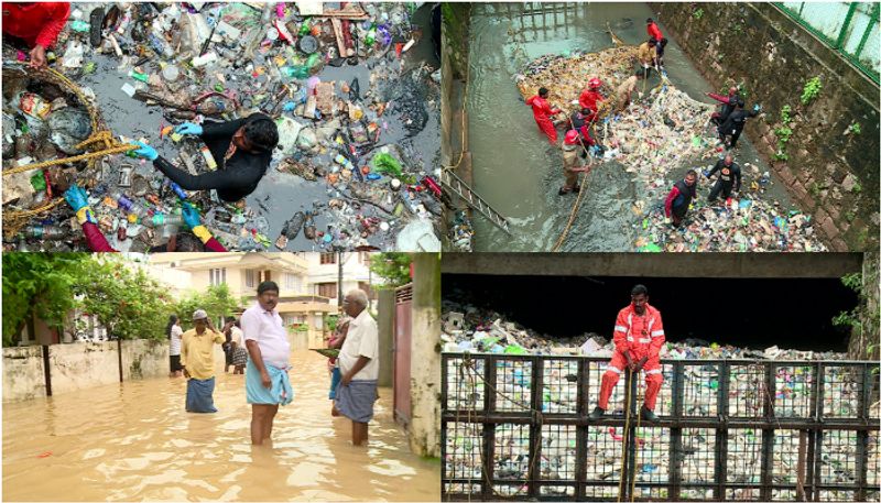Kerala: Thiruvananthapuram struggles with waterlogging, garbage ...