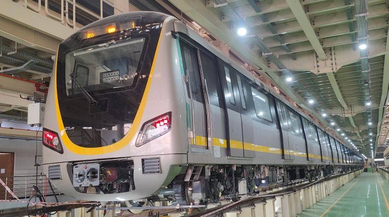 Bengaluru Metro’s Yellow line to open by December 2024, confirms BMRCL ...