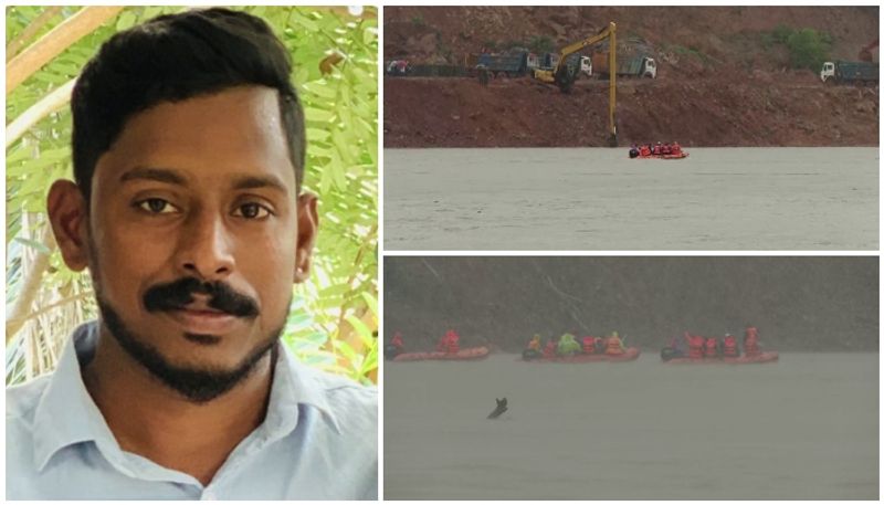 Malayali driver Arjun rescue operations latest update Arjun lorry found ...