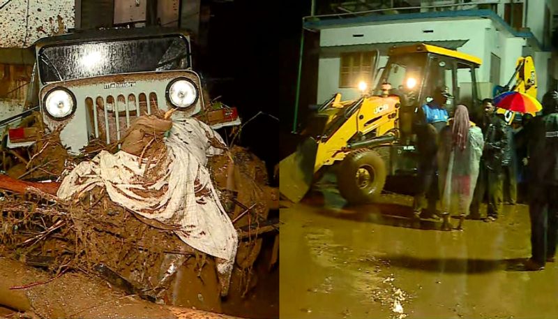 heavy rain Massive landslide in Wayanad Mundakai, road and bridge ...
