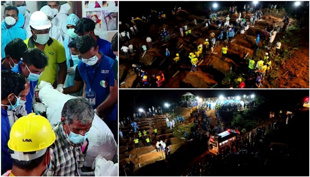 ഉളളം നുറുങ്ങിയ വേദനയോടെ അവരിൽ 8 പേർക്ക് വയനാട് യാത്രാമൊഴിയേകി, ഒരേ മണ്ണിൽ ഇനി ഒന്നിച്ച് ...