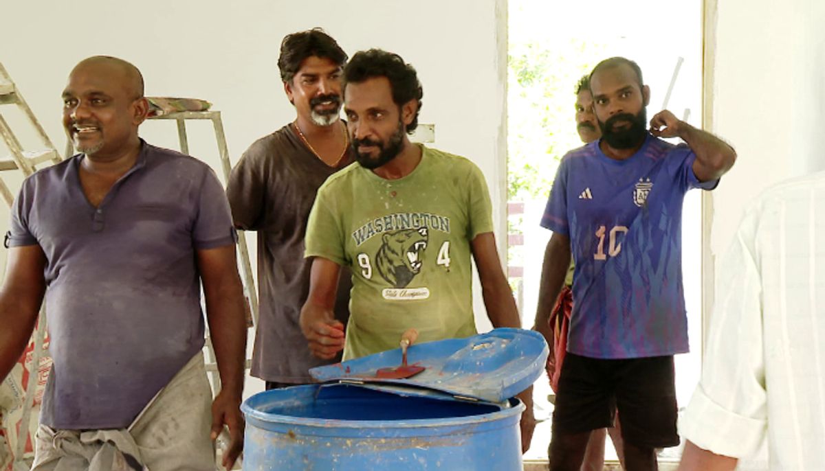 rebuilding wayanad landslide building construction workers from north ...