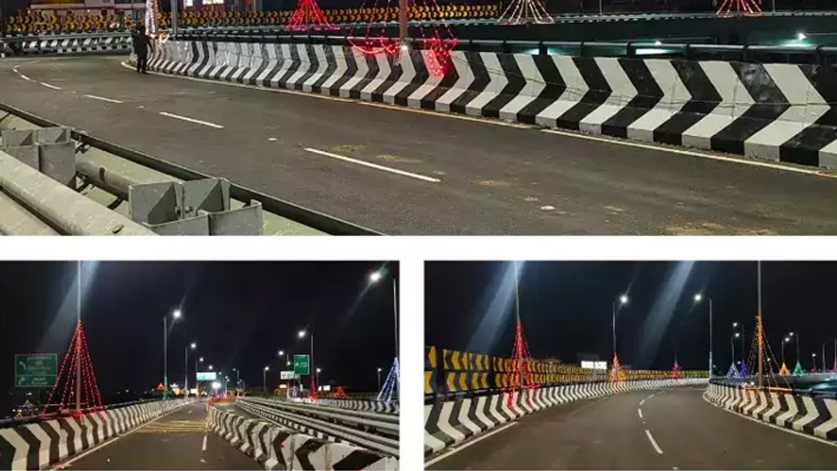 Ukkadam - Athupalam Flyover: நைட் டைம்ல உக்கடம் மேம்பாலத்தில் ...
