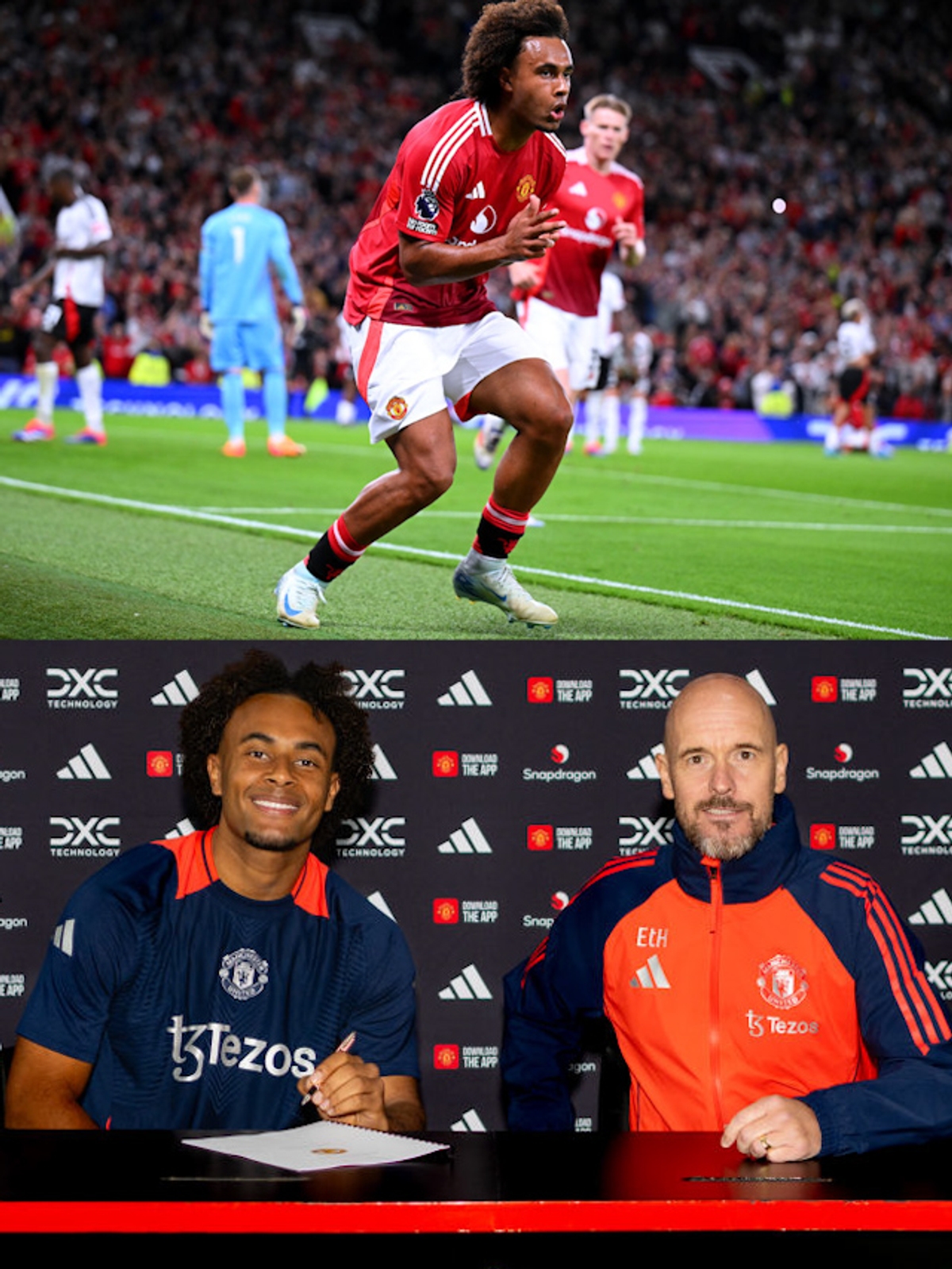 Joshua Zirkzee net worth: Manchester United player's salary and stats ...