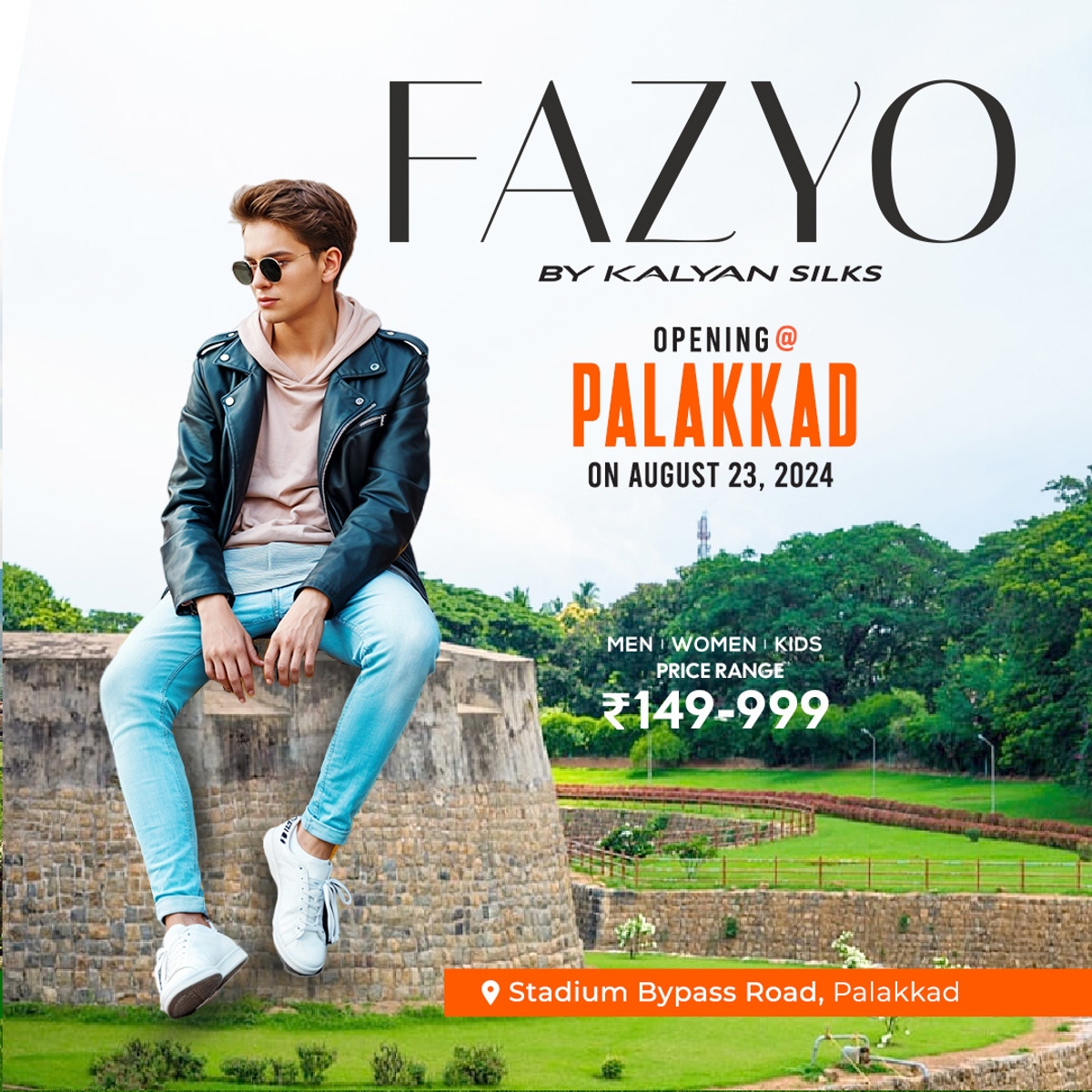 കല്യാൺ സിൽക്‌സ് യൂത്ത് ഫാസ്റ്റ് ഫാഷൻ ബ്രാൻഡ് ഫാസ്‌യോ പാലക്കാട് വരുന്നു ...