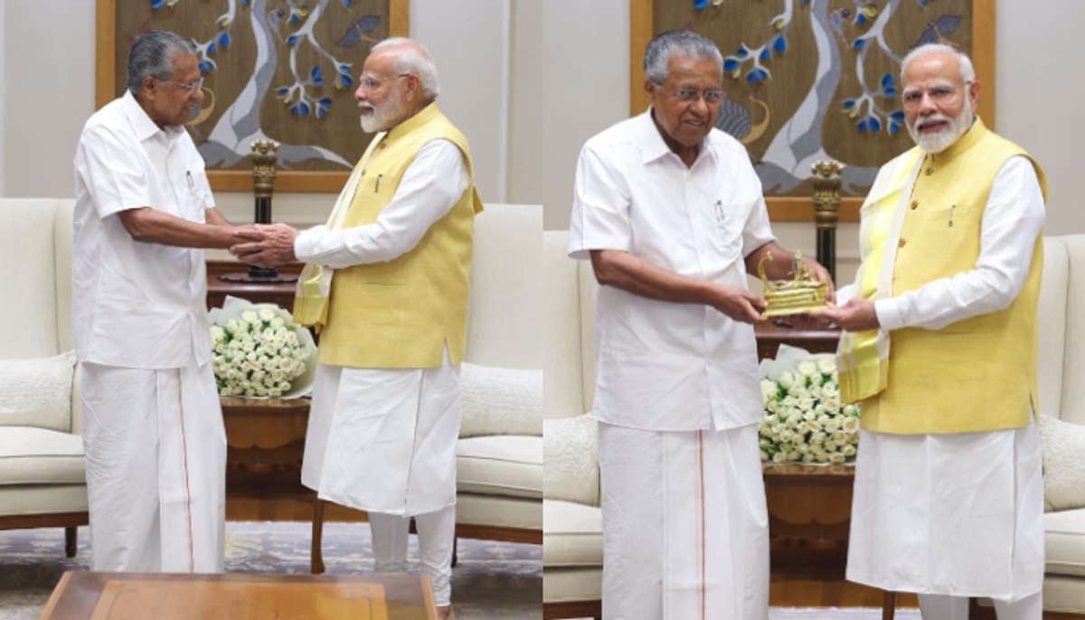 Kerala CM Pinarayi Vijayan meets PM Modi in Delhi; submits detailed ...