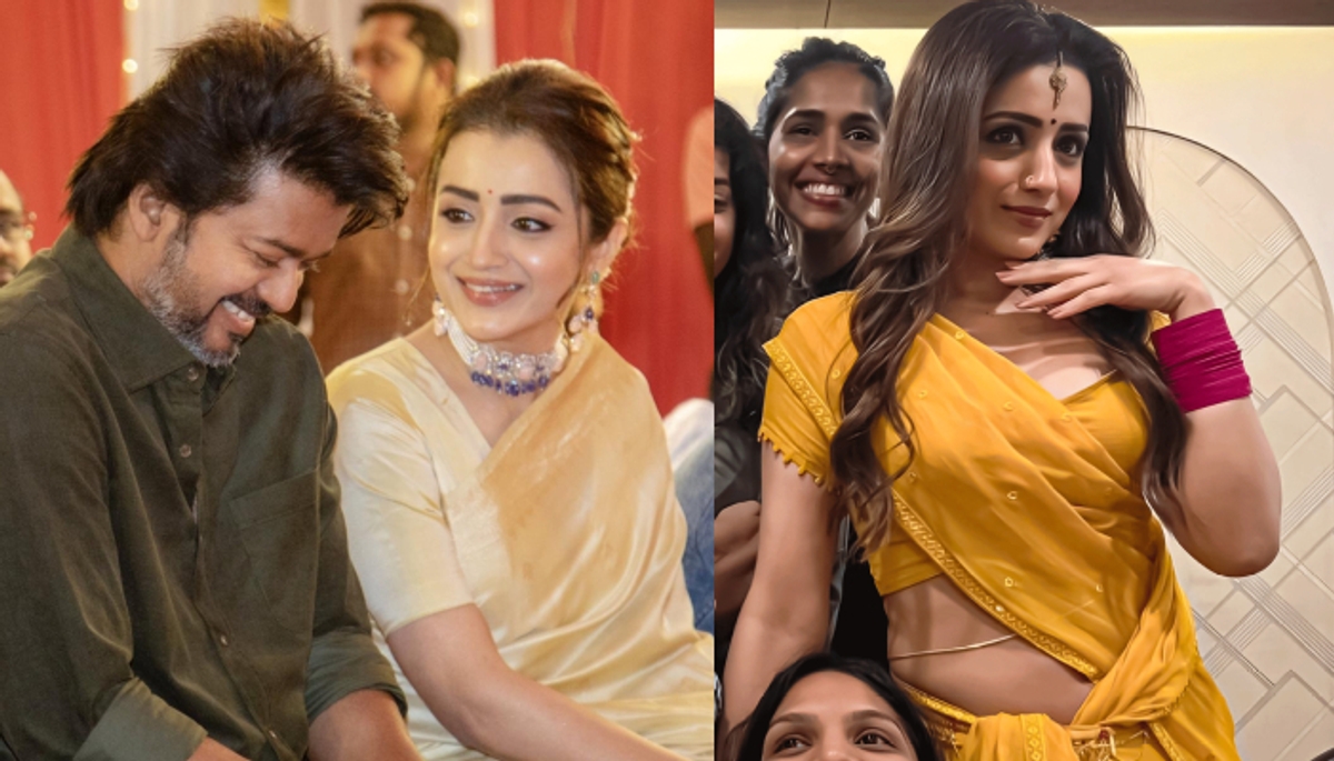 GOAT Matta Song Trisha : தளபதியின் கோட்.. குத்தாட்டம் போட்டு அசத்திய ...