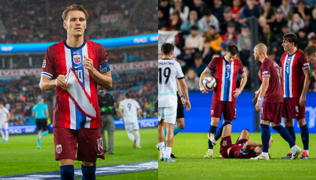 Martin Odegaard injury: Arsenal captain suffers ankle sprain in Norway's Nations League win