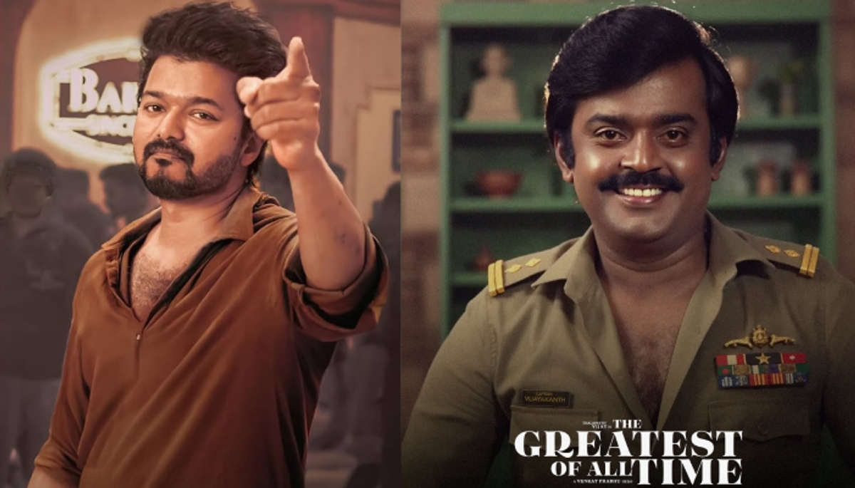 GOAT Vijaykanath Dubbing by Famous Young Actor : தளபதியின் கோட் ...