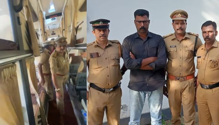 ബെംഗളൂരു-എരുമേലി സ്വകാര്യ ബസ് ഈരാറ്റുപേട്ടയിൽ തടഞ്ഞ് മിന്നൽ പരിശോധന ...