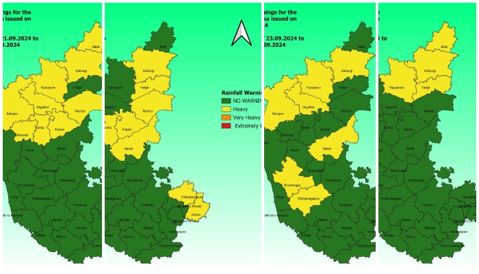 IMD alert five days heavy rainfall in karnataka ಮುಂದಿನ 5 ದಿನ ರಾಜ್ಯದಲ್ಲಿ ಭಾರೀ ಮಳೆ, ಎಚ್ಚರಿಕೆ ನೀಡಿದ ...