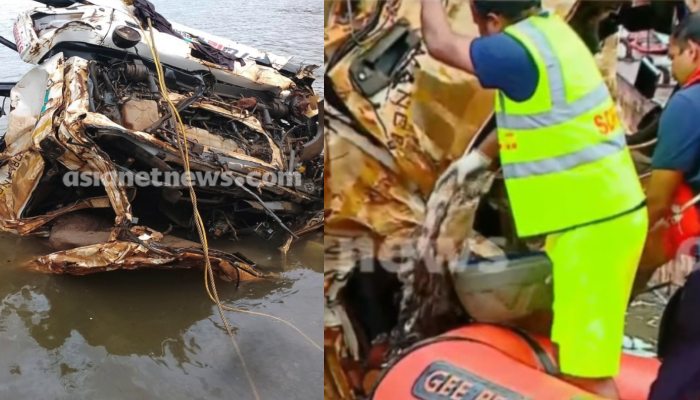 അർജുൻ്റെ ലോറി കാബിൻ പാടേ തകർന്നു; അകത്ത് നിറഞ്ഞ ചെളിയിൽ നിന്ന് കൂടുത ...