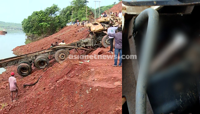 Karnataka landslide: Arjun's lorry brought ashore, brother identifies ...