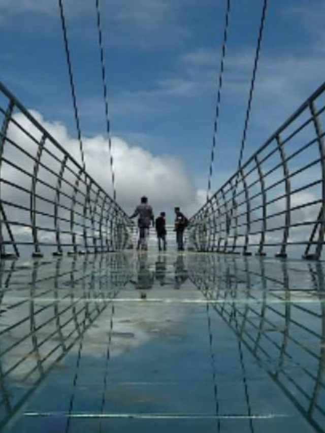 Kerala: Longest cantilever Vagamon glass bridge to reopen soon- Asianet ...