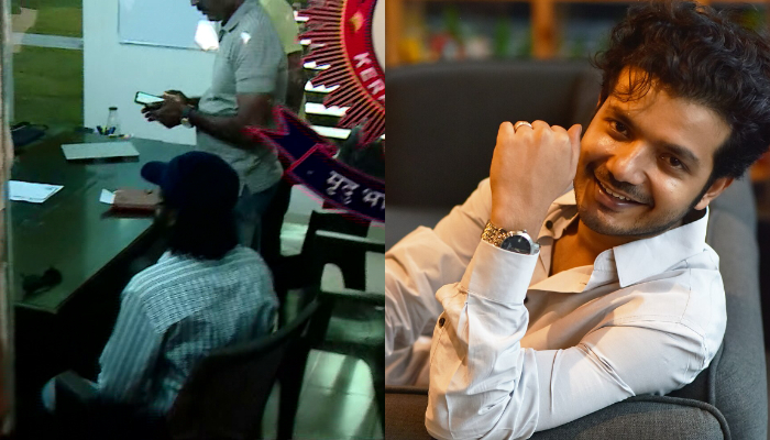 Actor Sreenath Bhasi appeared for questioning for Kochi :ഓം പ്രകാശ് ...