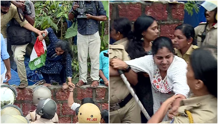 Kannur ADM Naveen Babu Death protest against PP Divya | എഡിഎമ്മിന്‍റെ ...