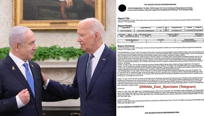 LEAKED! Classified US intelligence documents reveal Israel's plans for ...